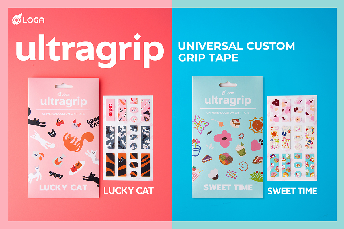LOGA ULTRAGRIP : Universal mouse grip tape (LUCKY CAT & SWEET TIME ...