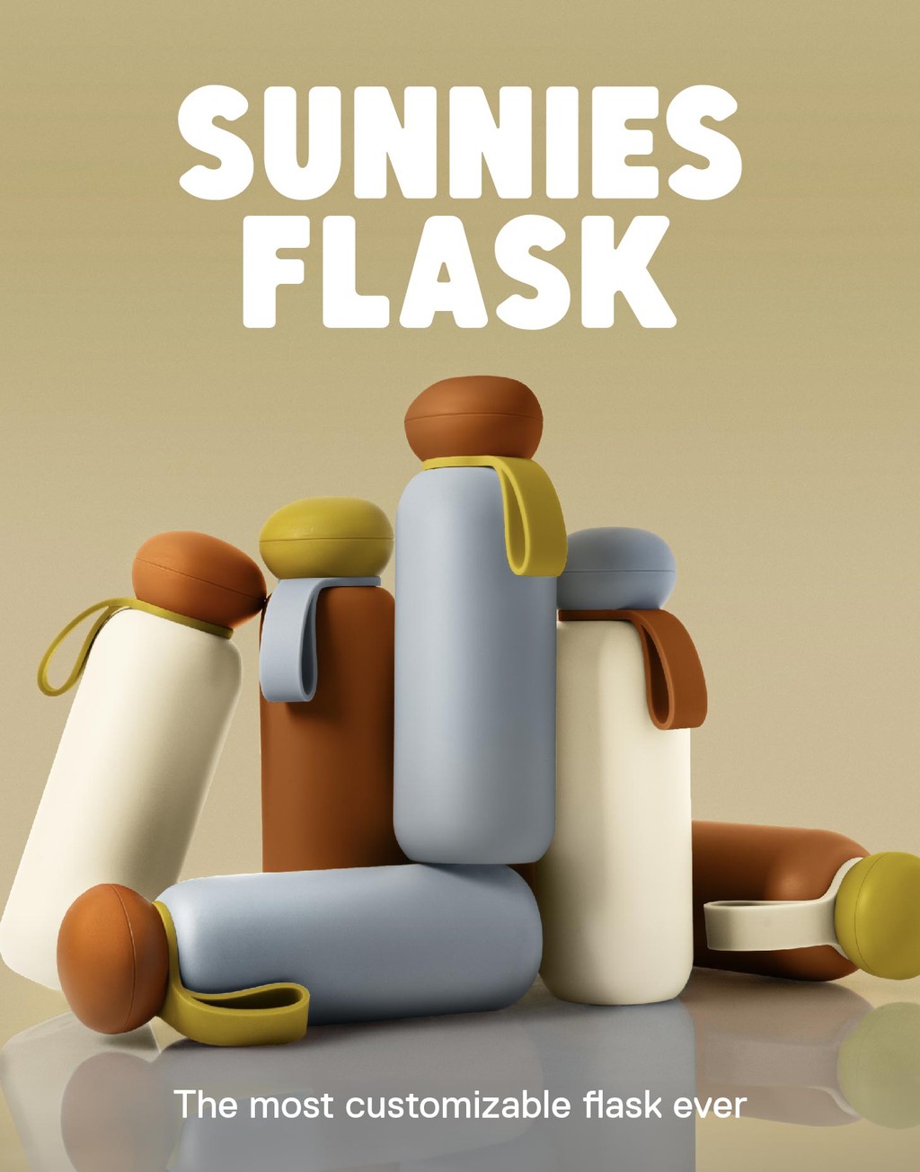 Sunnies Flask Pebble Cap (ฝากระบอกน้ำ ปรับแต่งได้) | Shopee Thailand