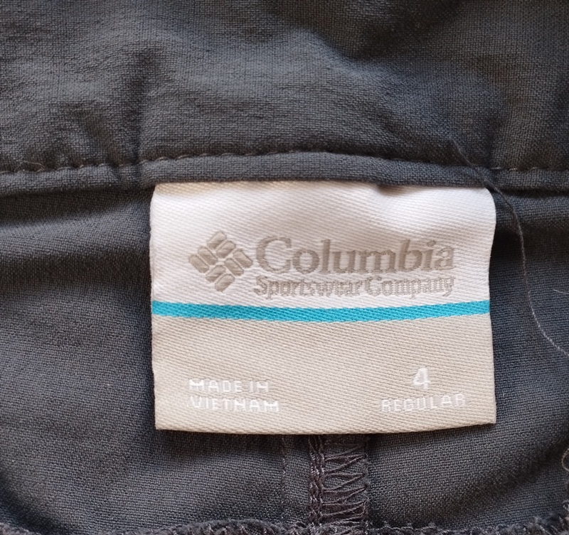 Columbia Omni-Shield กางเกงเดินป่า ปีนเขา วิ่งเทรลผู้หญิง-เทา ไซส์30 ...
