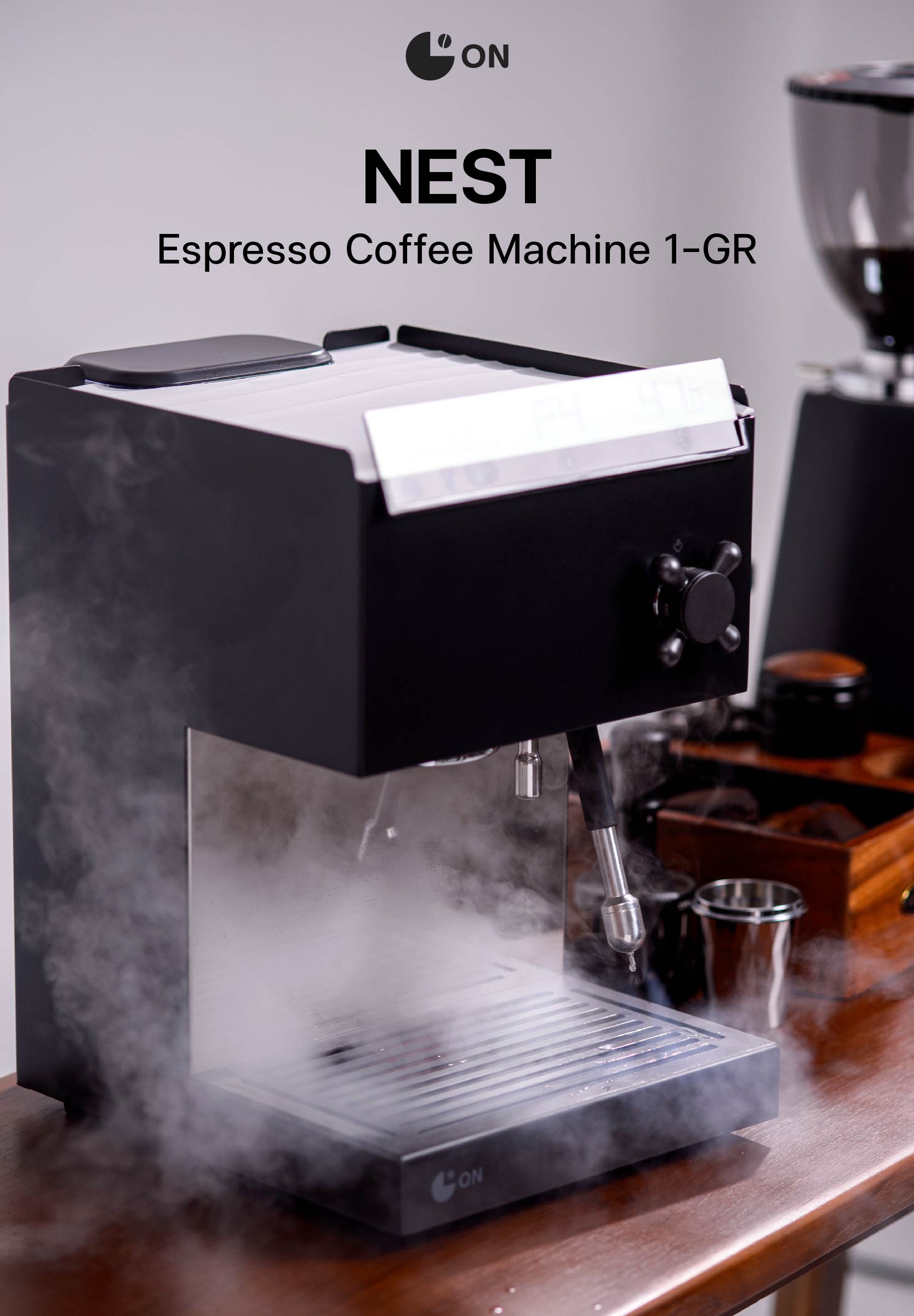 ON NEST Espresso Coffee Machine 1-GR เครื่องชงกาแฟเอสเพรสโซ 1 หัวชง ...