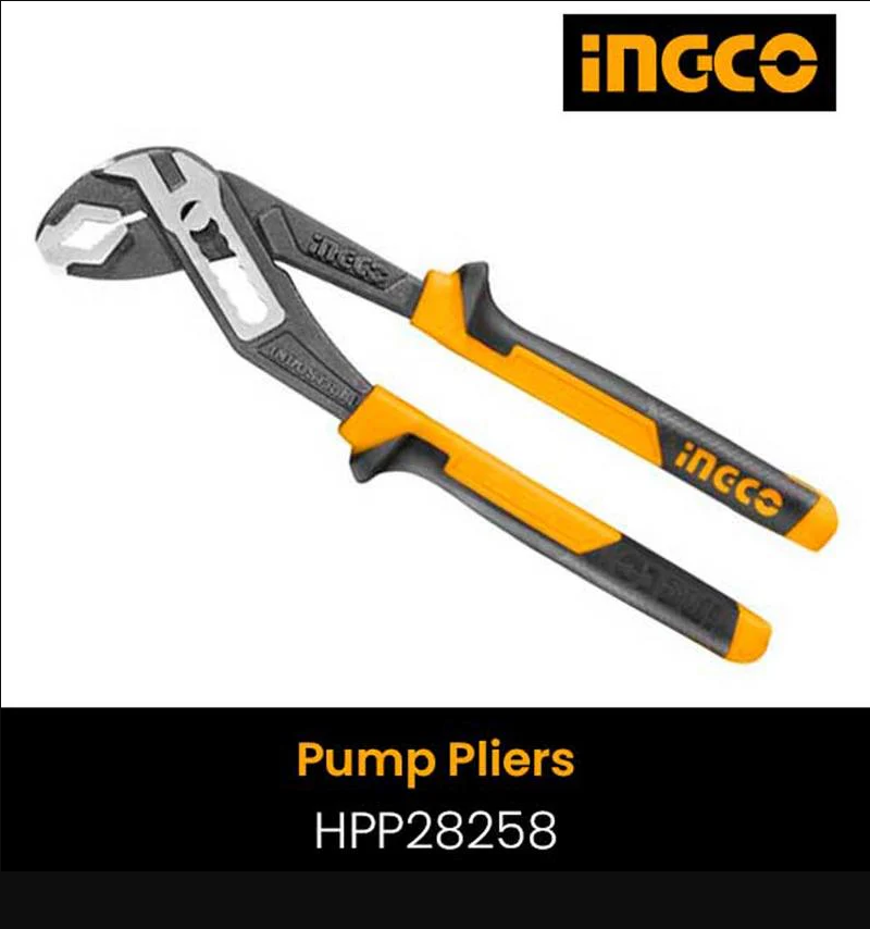 INGCO คีมคอม้า ประแจคอม้า หนีบท่อ ขนาด 10 นิ้ว รุ่น HPP28258 และขนาด 12 ...