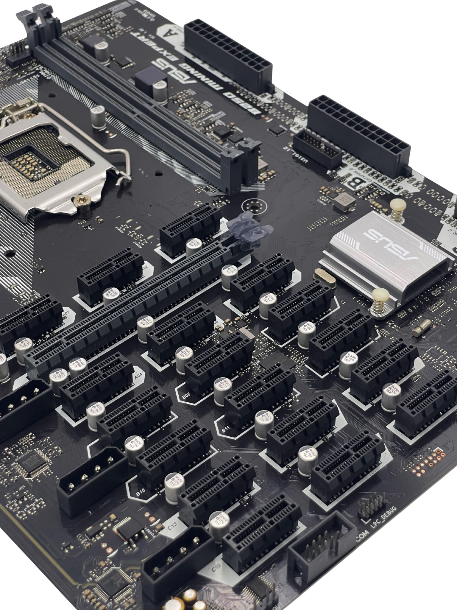 เมนบอร์ด ASUS B250 MINING Expert LGA 1151 สำหรับซีพียูเจน 6 7 มือสอง ...