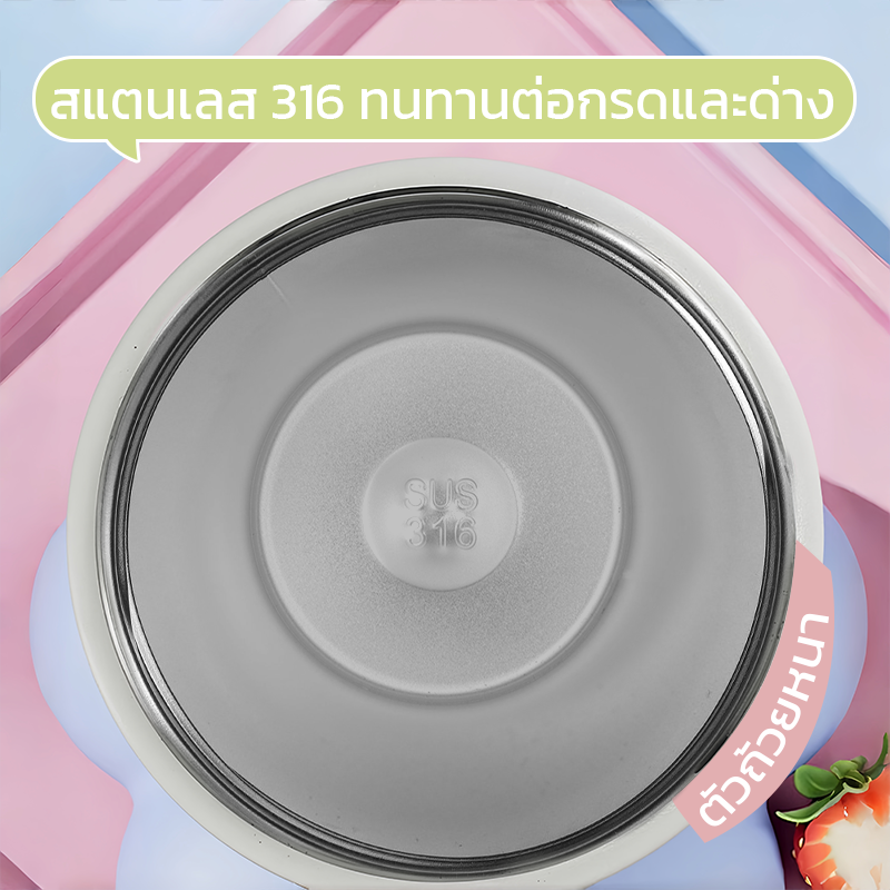 ความจุขนาดใหญ่ สเตนเลส316 1200ml(40oz) แก้วน้ำสแตนเลส มีหลอด แก้วเก็บความเย็น มีหูจับ | Shopee ...