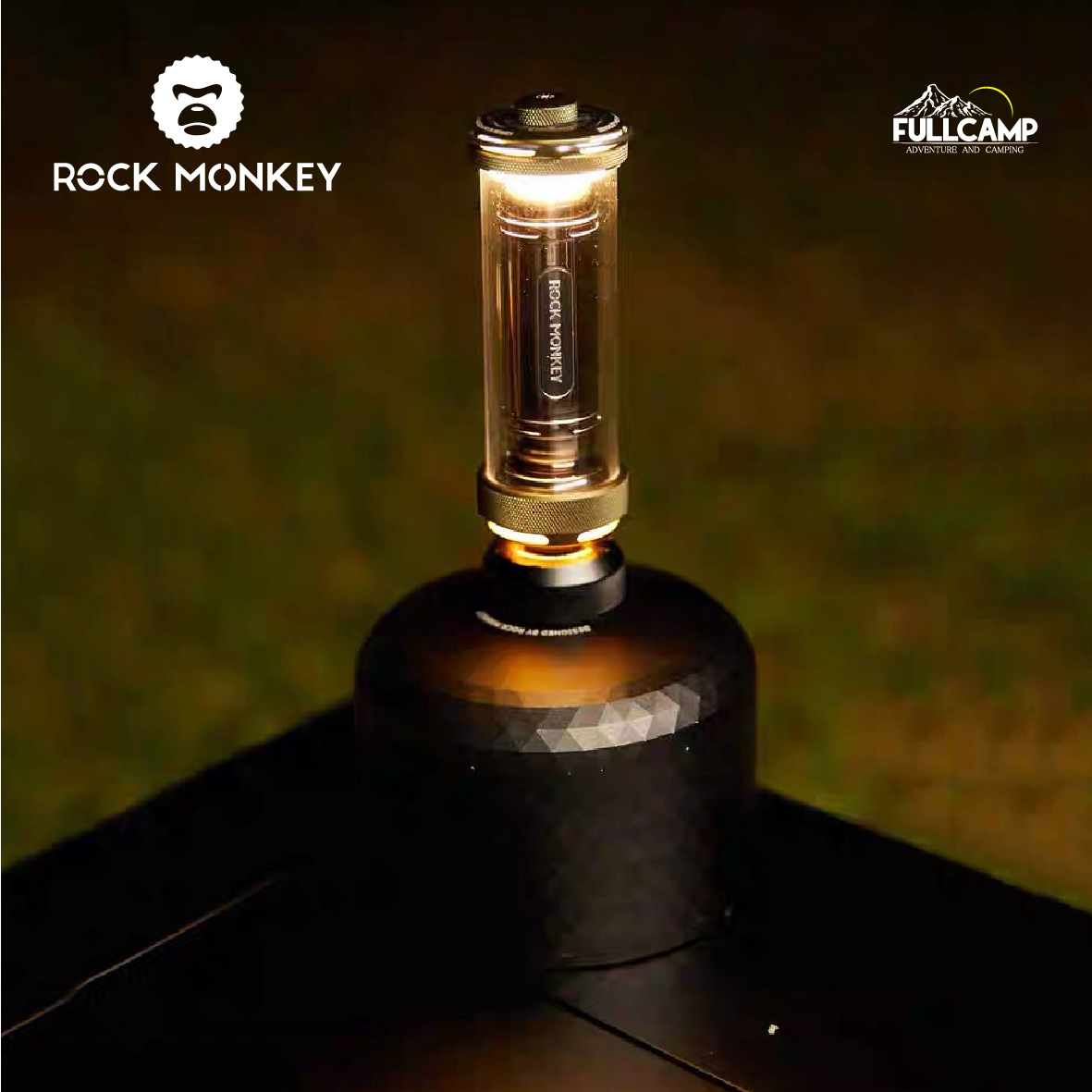 Rock Monkey S3 Time Capsule Mini Camping Light ไฟแคมป์ปิ้งขนาดเล็ก ไฟแคมป์ปิ้ง ไฟตกแต่ง ไฟLED ...
