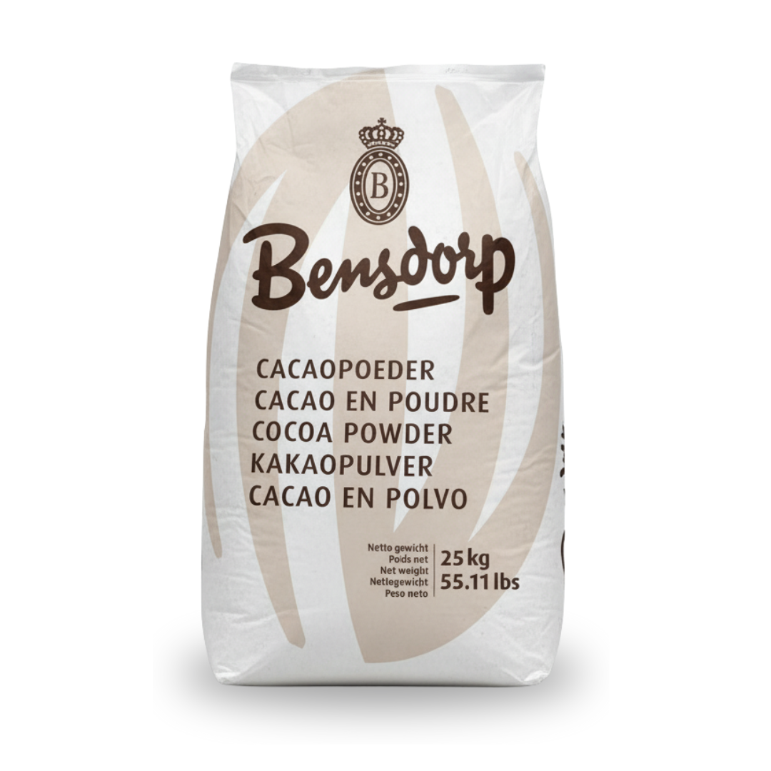 Cocoa powder Bensdorp 22/24SR ผงโกโก้ เบนดรอป ไขมัน22-24% สีเข็ม 25kg ...