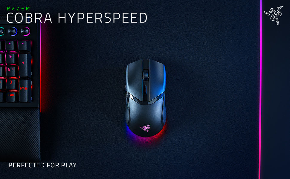 Razer Cobra HyperSpeed - น้ำหนักเบาพิเศษ 62 กรัม สวิตช์ Optical มาพร้อม ...