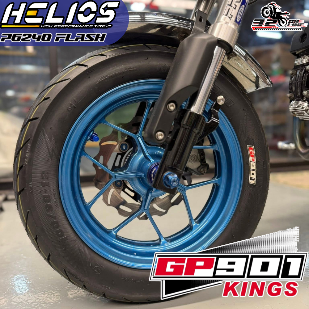 ยางป้ายฟ้า!! ยาง HELIOS GP901 รุ่น P6240 FLASH ขอบ 10 , ขอบ 12 , ขอบ 13 ...