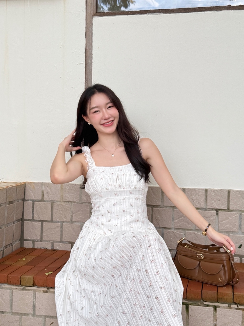 พร้อมส่ง Honey dress เดรสยาวลูกไม้ - G2N.clothshop | Shopee Thailand