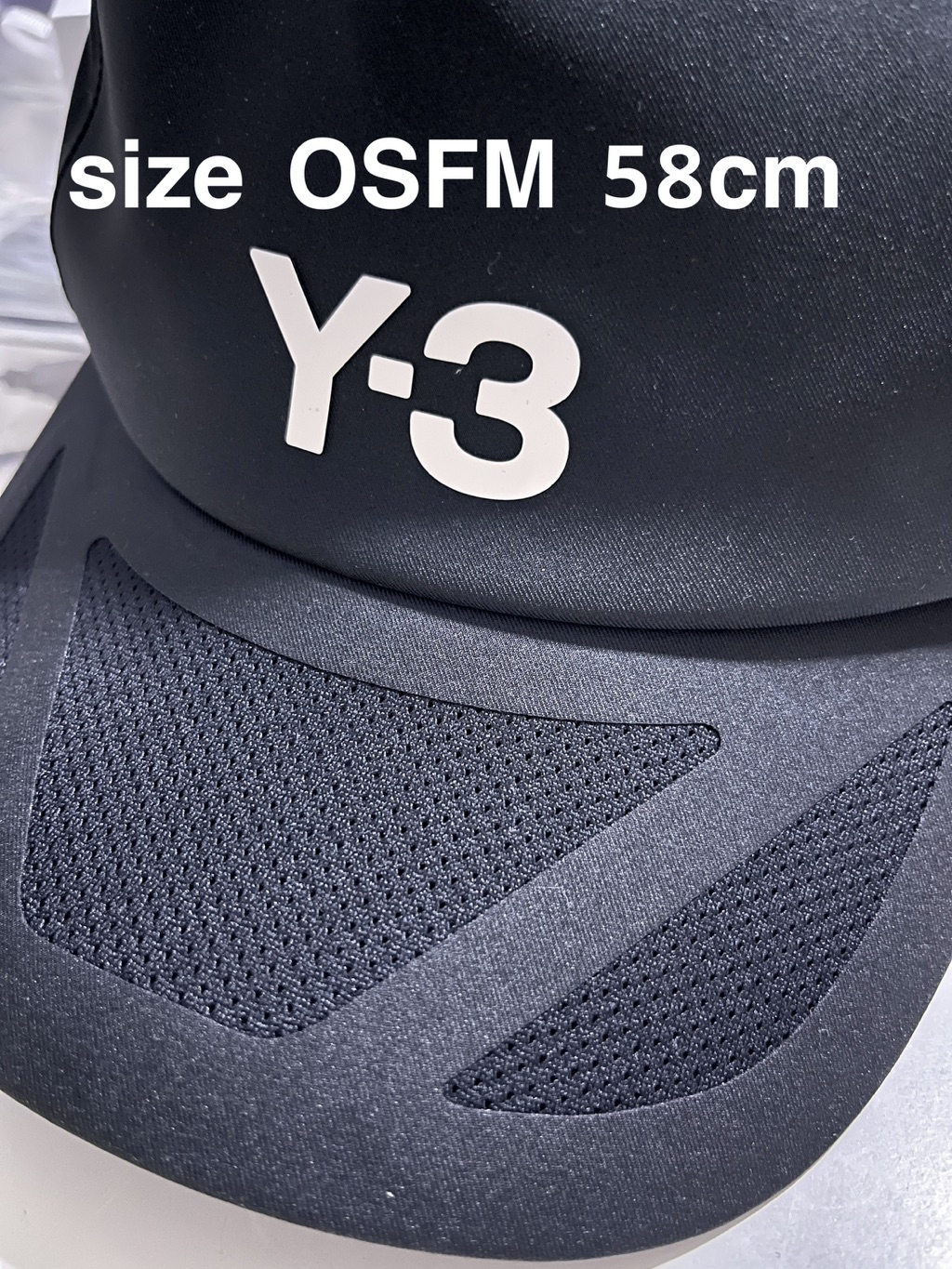 หมวกเบสบอล Y-3 logo CAP รุ่น Tennis US OPEN climacool ของแท้ baseball ...