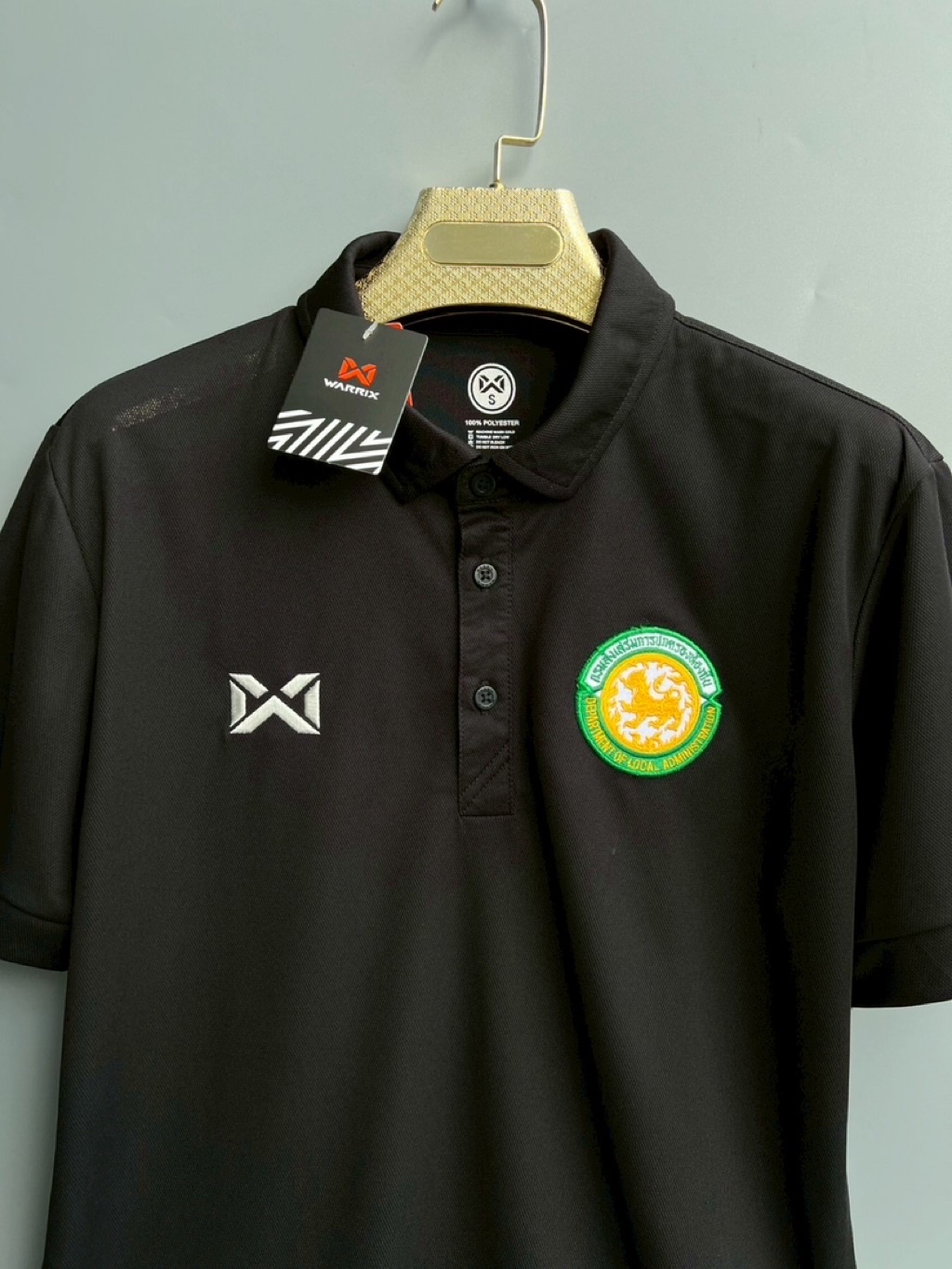 เสื้อ โปโล Warrix รุ่น Linex พร้อมงานปัก โลโก้ | Shopee Thailand