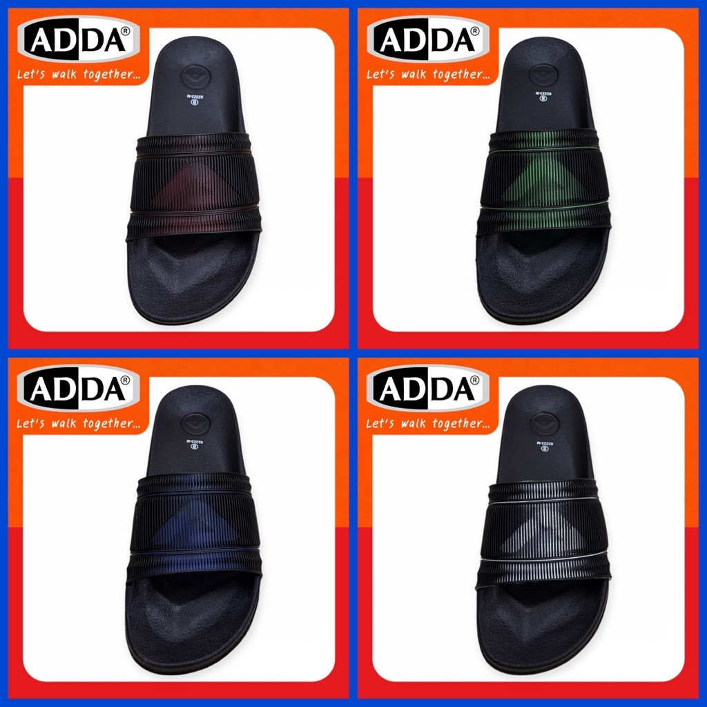 ADDA SLIPPERS รองเท้าสลิปเปอร์ รุ่น 82223-M1 | Shopee Thailand