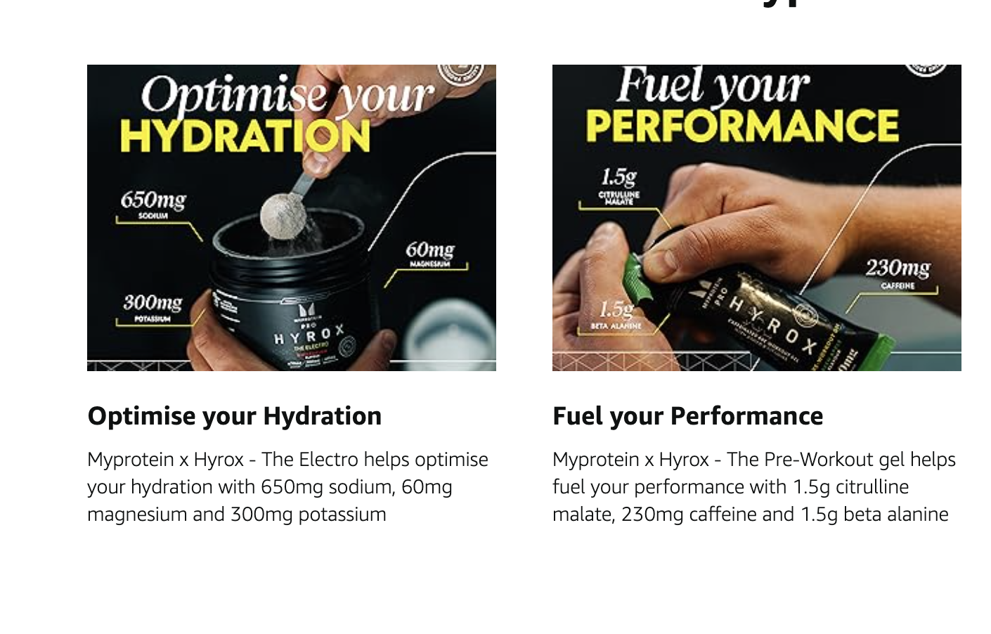 (พร้อมส่งจากไทย) MyProtein PRO x HYROX The Energy Gel | Shopee Thailand
