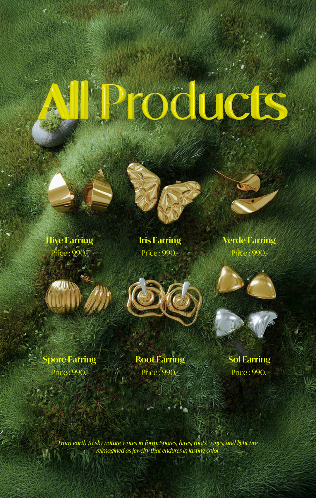 Valichain - Verde Earring | Shopee Thailand