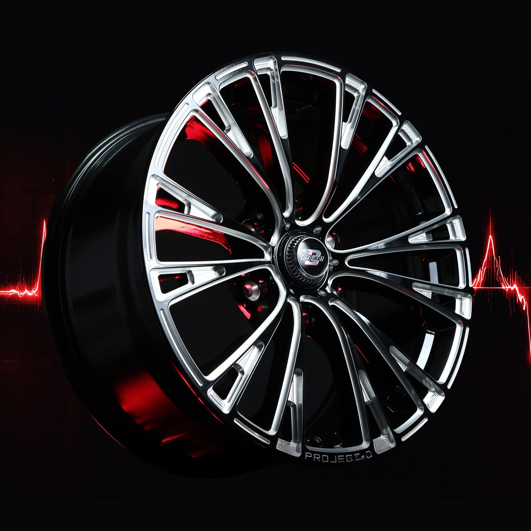 ล้อเลนโซ่ LENSO รุ่น Project D 96H ขอบ 18 กว้าง 8.5 นิ้ว ออฟ+38 สี ดำ ...