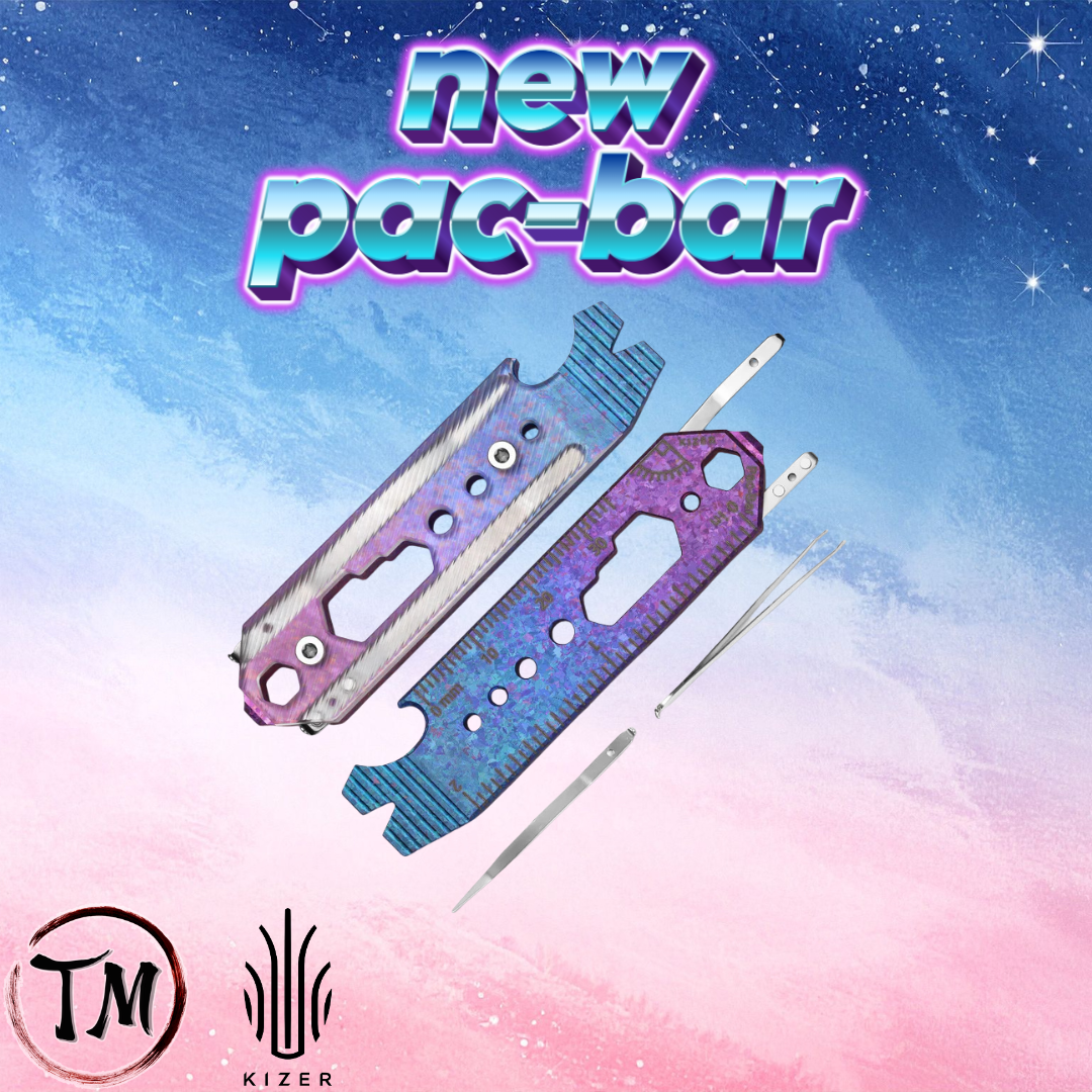 Kizer Pac-Bar มัลติทูล EDC สีใหม่ ขนาดกะทัดรัดและใช้งานได้หลากหลาย ...