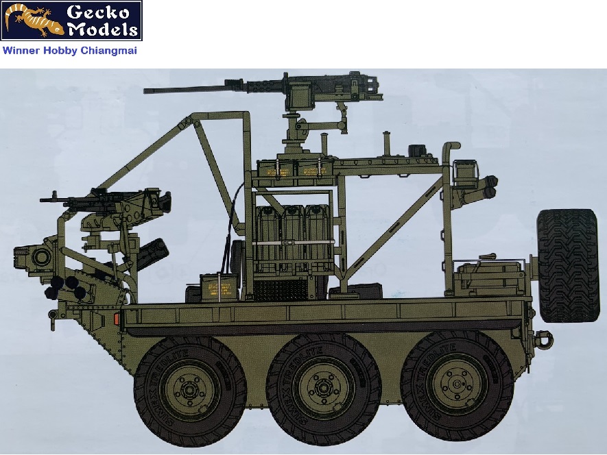 Gecko Models 35GM0019 BRITISH ATMP WMIK 1/35 Military Model Kit โมเดล ...