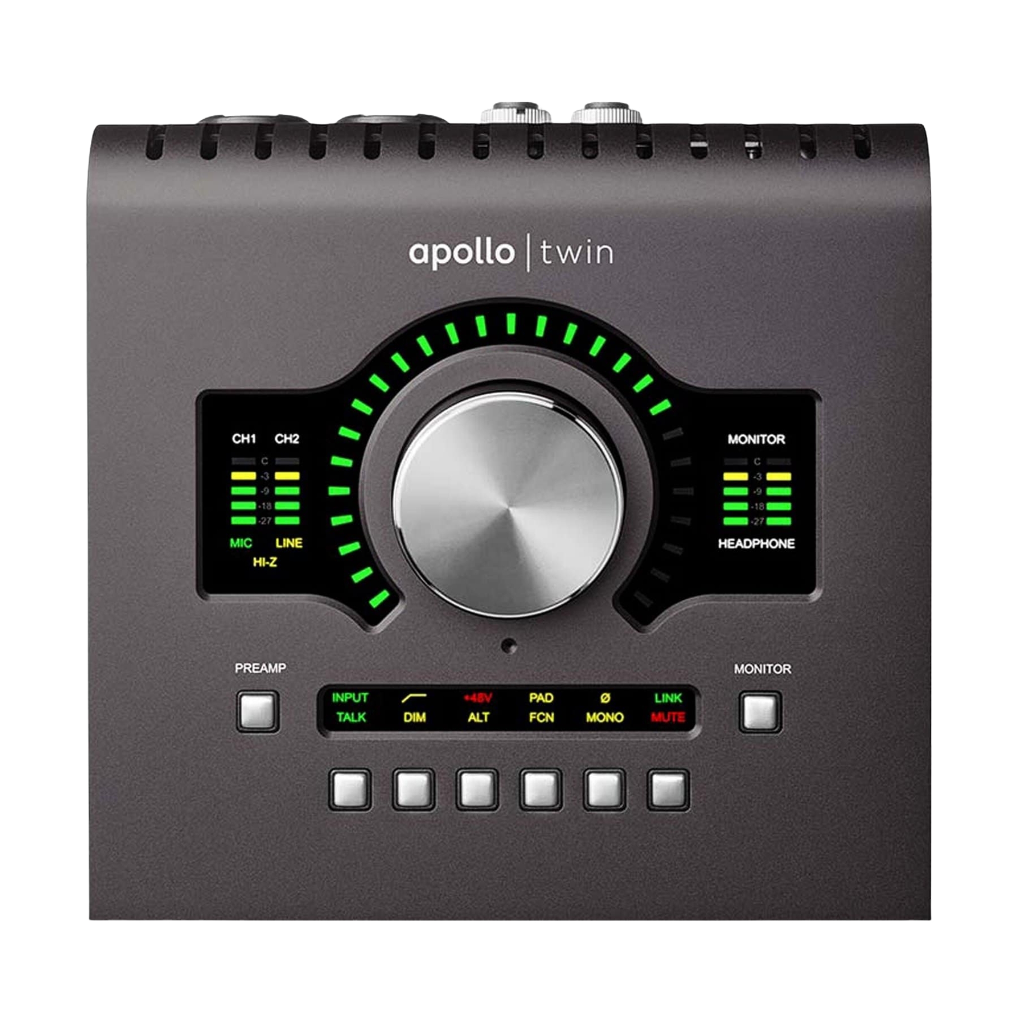 Universal Audio Apollo Twin Duo MKII ออดิโออินเตอร์เฟสสำหรับจูนเสียง ...