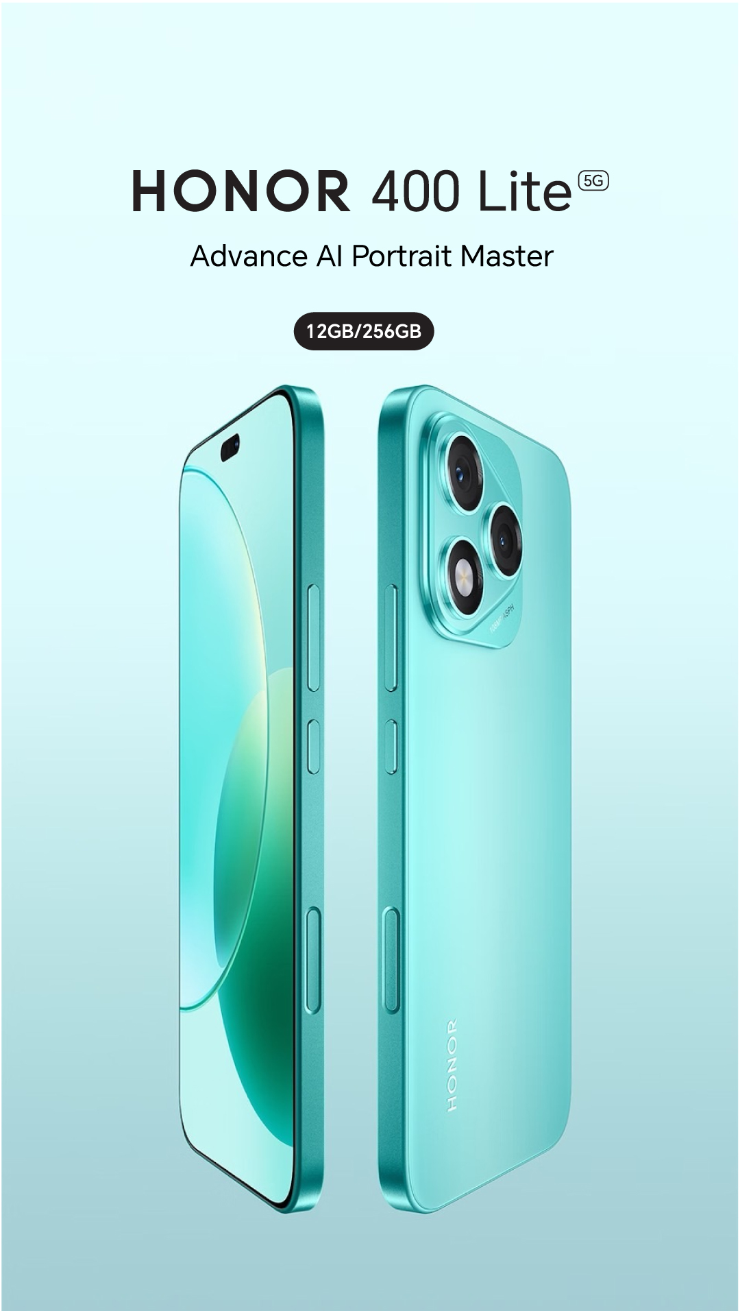 HONOR 400 Lite (12 + 256GB) โทรศัพท์มือถือ กล้อง 108MP | จอ 6.7” AMOLED 120Hz | Dimensity 7025 ...