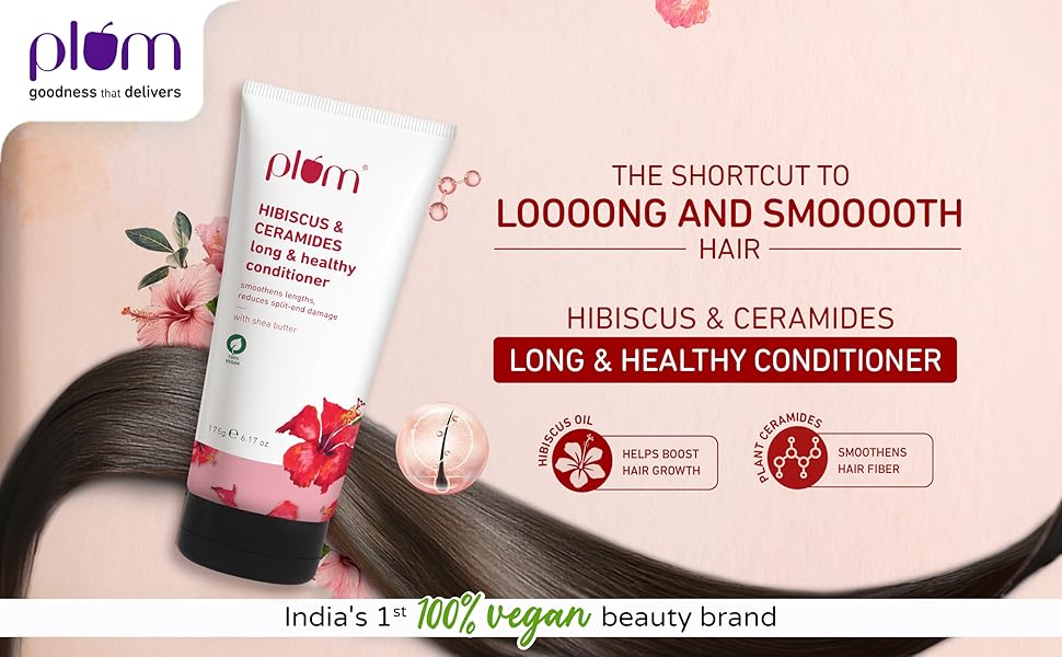 Plum Hibiscus & Ceramides Shampoo & Conditioner | Shopee Thailand