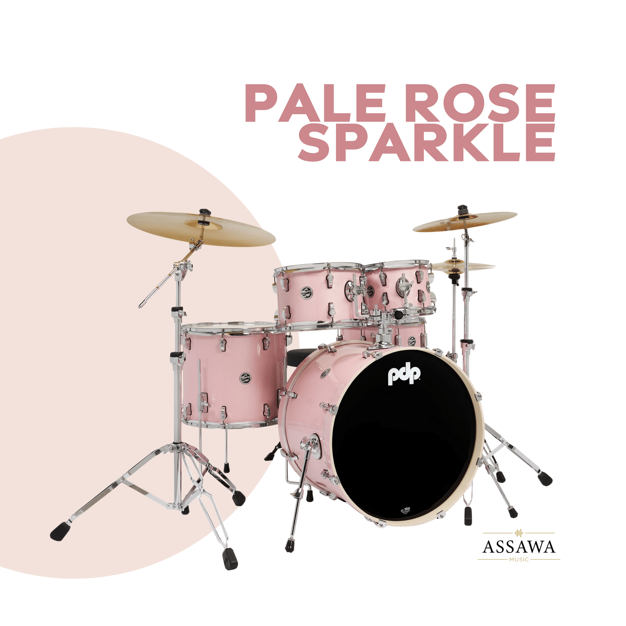 กลองชุด DW PDP Mainstage Series 5-piece Complete Set อุปกรณ์ Hardware ...