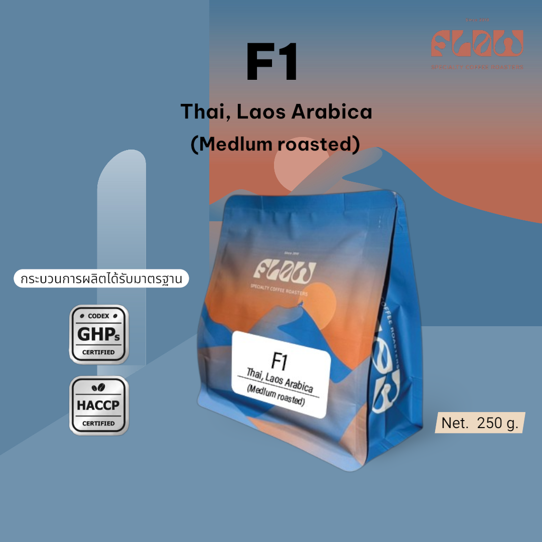 [Flow Coffee] F1 เมล็ดกาแฟคั่ว โฟลว์คอฟฟี่ (ไทย/ลาว) คั่วกลาง | Shopee ...