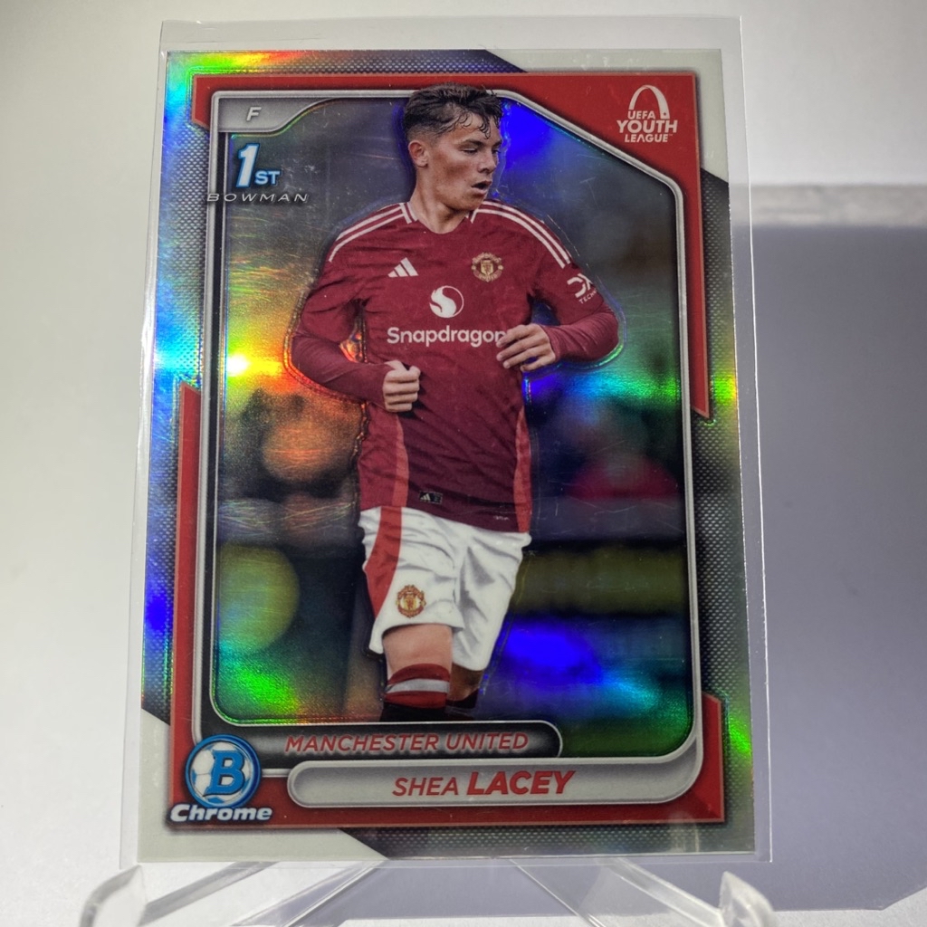 การ์ดนักฟุตบอล SHEA LACEY, MANCHESTER UNITED, 1st BOWMAN, BOWMAN ...
