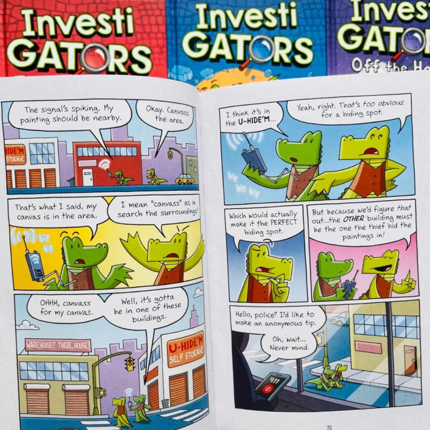 InvestiGATORS 11 เล่ม Comic Book หนังสือการ์ตูน ภาษาอังกฤษ การ์ตูนเด็ก ...