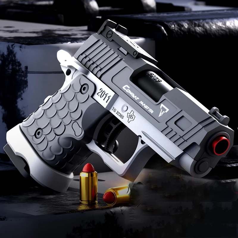 ปืนของเล่น TTL-2011 สำหรับเด็ก ปืนของเล่นหิน ปืนอัดลม กระสุนอ่อน Combat ...