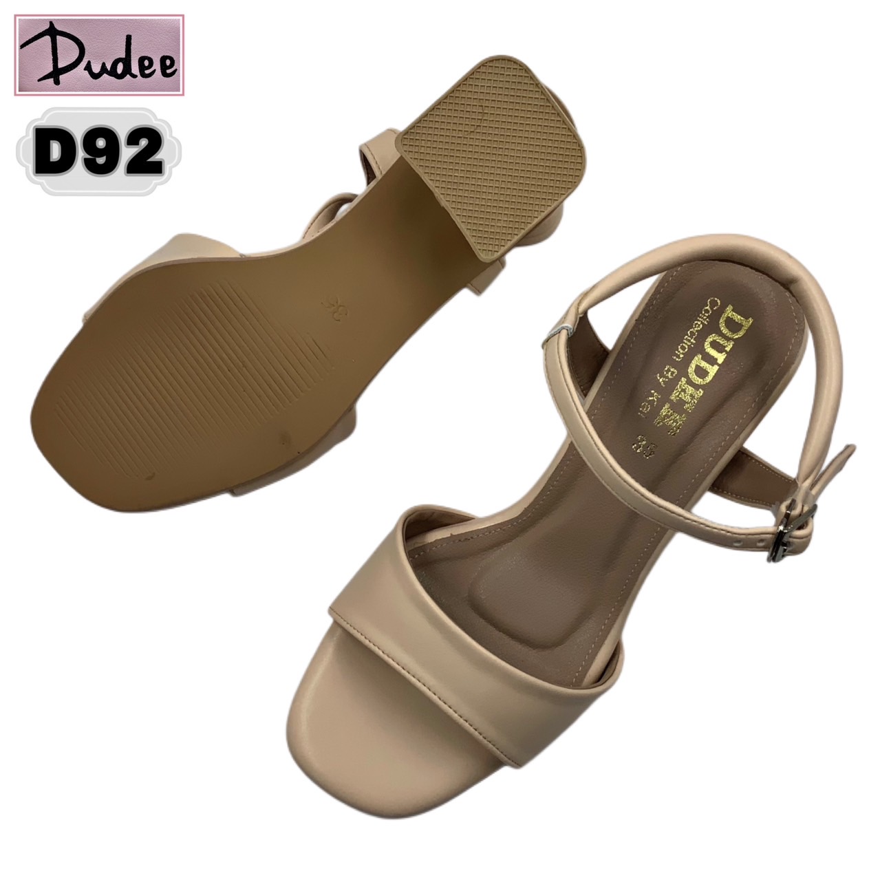 รองเท้าส้นสูง DUDEE SHOES (D92) (SIZE 35-40) (ฟรีถุงเท้า) | Shopee Thailand
