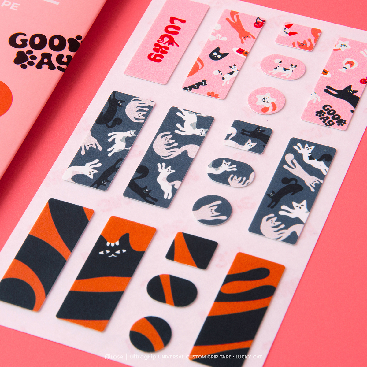 LOGA ULTRAGRIP : Universal mouse grip tape (LUCKY CAT & SWEET TIME ...