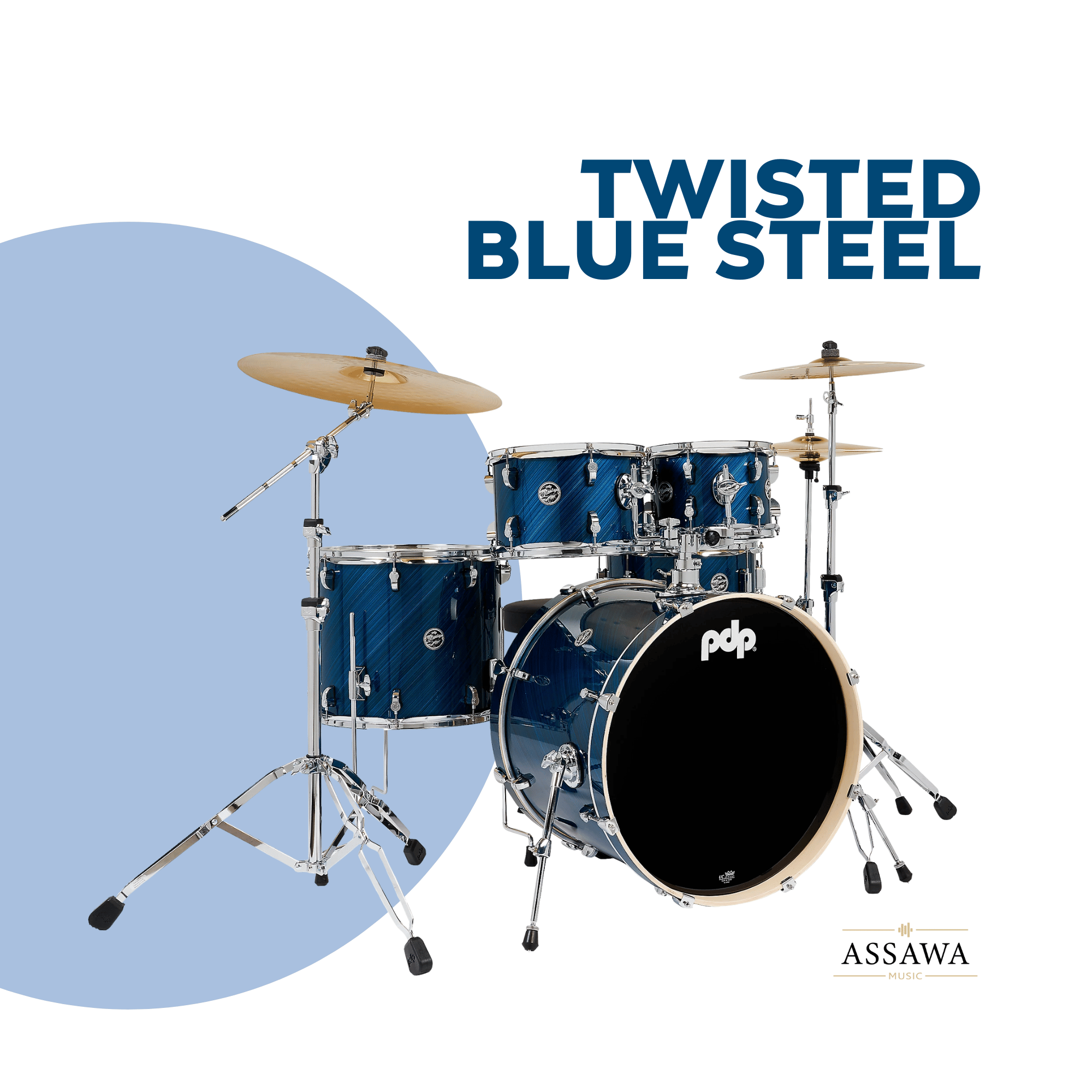 กลองชุด DW PDP Mainstage Series 5-piece Complete Set อุปกรณ์ Hardware ...