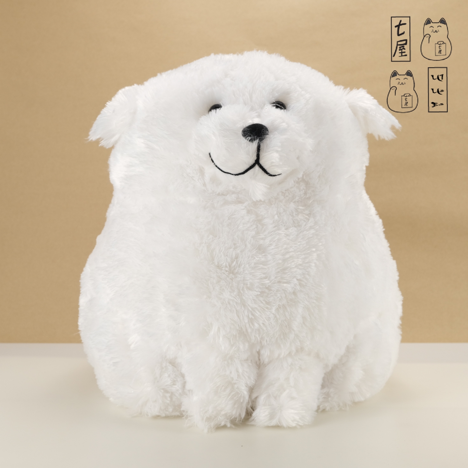 ตุ๊กตา หมาอมูส หมา เกรท ไพรีนีส ☆ AMUSE Plump Great Pyrenees Dog Plush ...