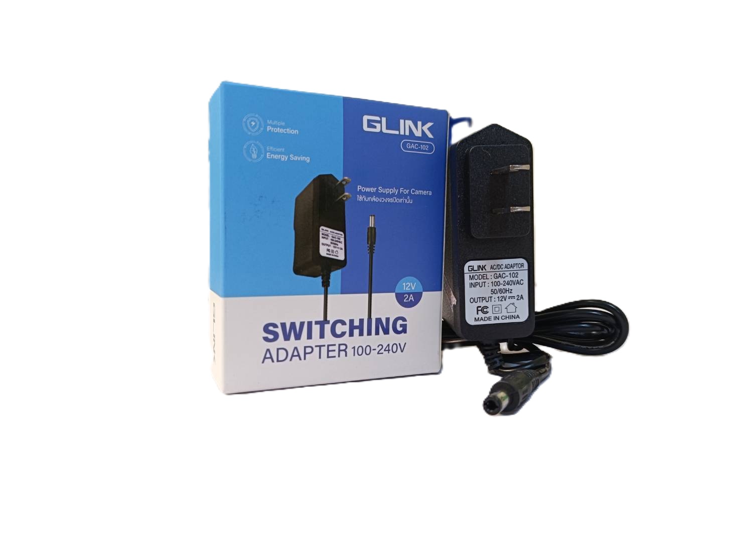 GLINK SWITCHING ADAPTER หม้อแปลง สำหรับใช้กับกล้องวงจรปิด รุ่น GAC-102 ...
