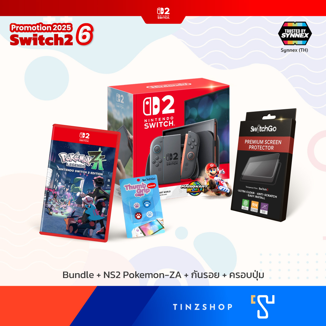 [ส่งด่วน] [Promotion Switch2 Set 6] (ถุงผ้า+ตุ๊กตา) Nintendo Switch 2 ...