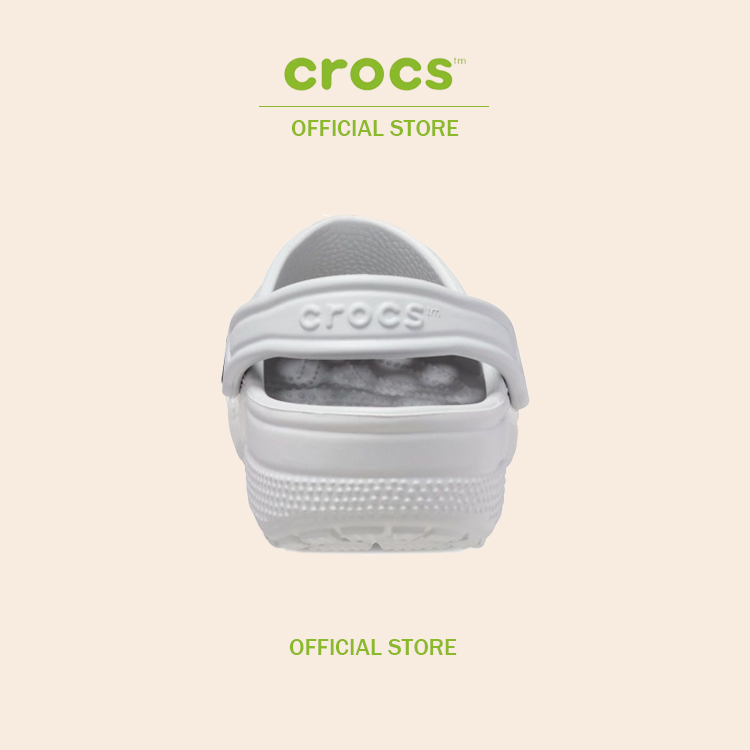 CROCS รองเท้าลำลองผู้ใหญ่ CLASSIC CLOG รุ่น 10001100 - WHITE | Shopee ...