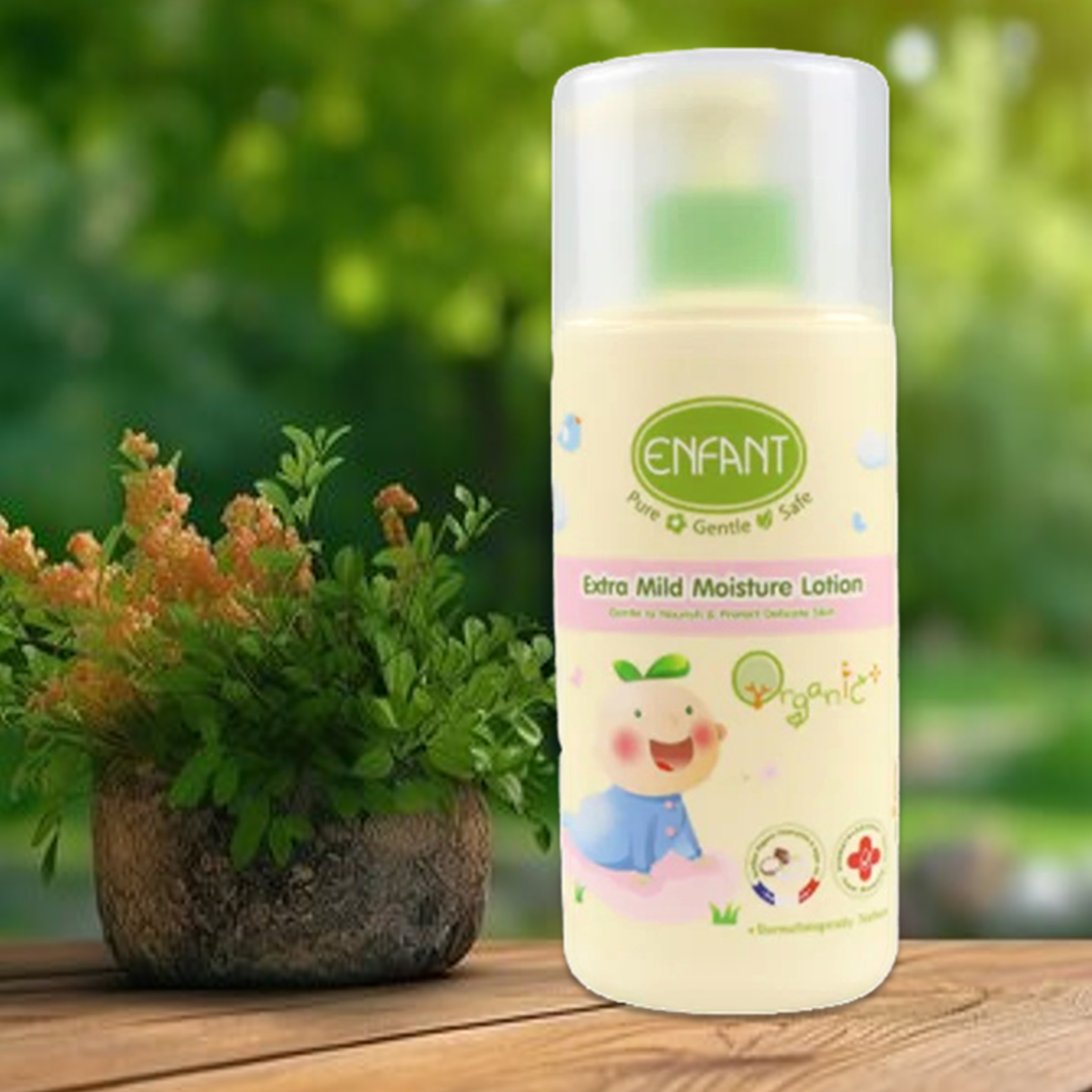 แบรนด์แท้ แพ็คคู่สุดคุ้ม โลชั่นเด็กอ่อน Enfant Organic อองฟองต์ Extra ...