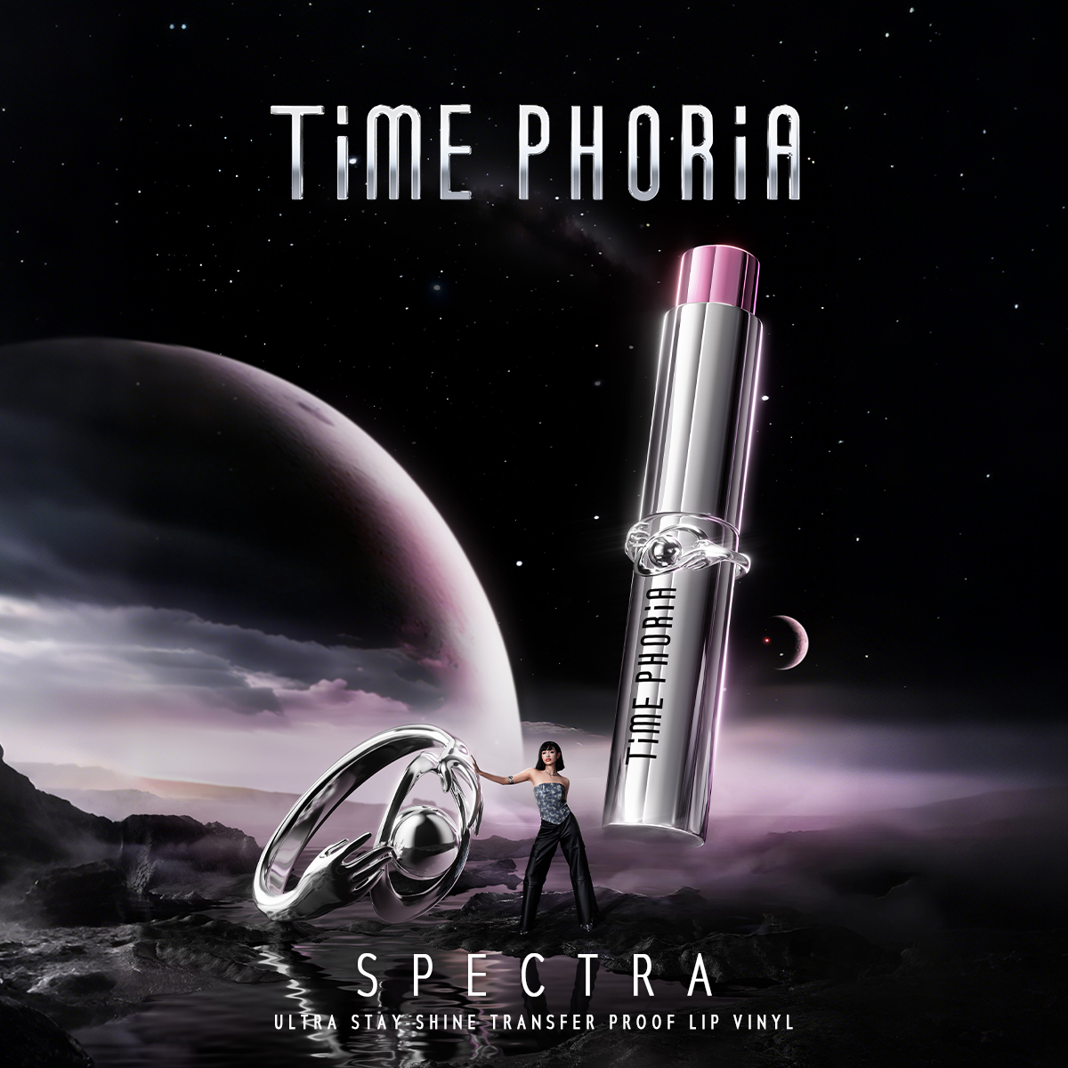 Time Phoria Spectra Ultra Stay-Shine Transfer Proof Lip Vinyl ลิป | Shopee Thailand