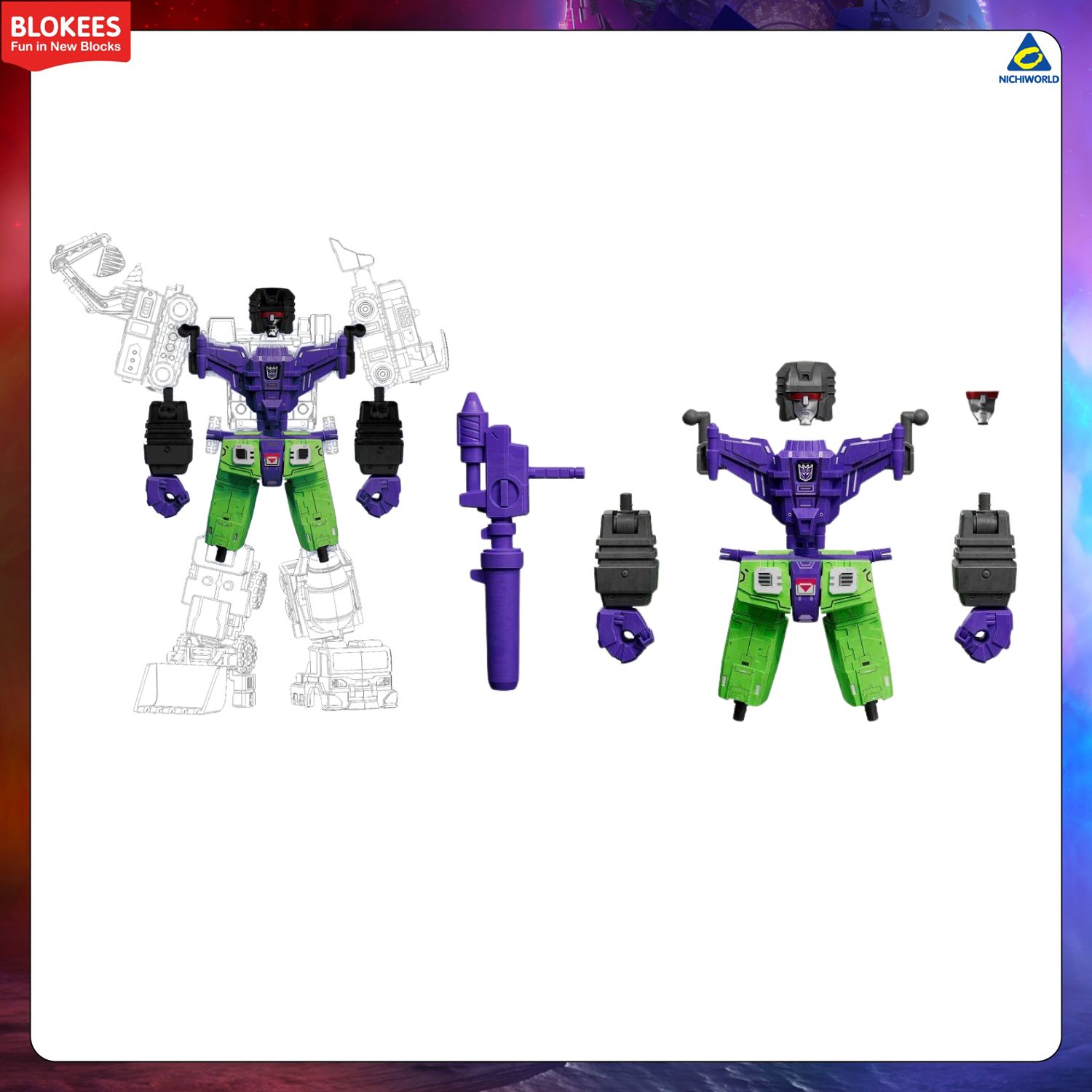 Blokees Defender Version Devastator BKS71305 | Shopee Thailand