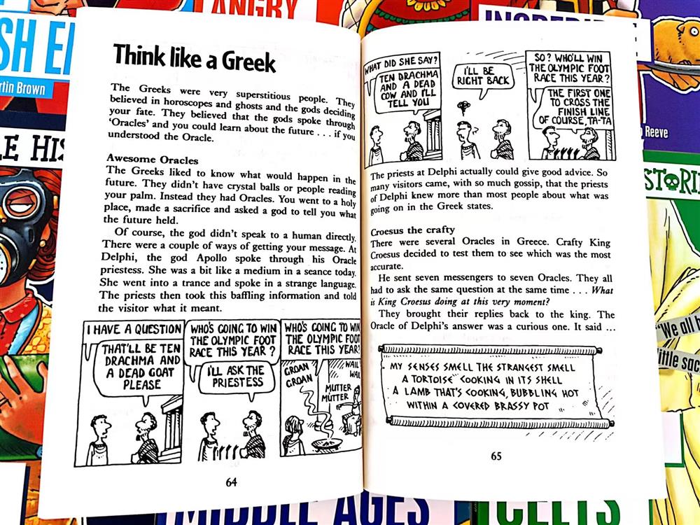 20 Horrible Histories Children's Science Popularization Books ...