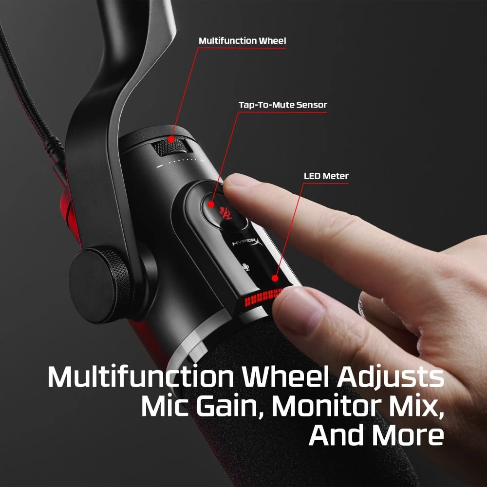 ไมโครโฟน Hyper X Gaming Microphone FLIPCAST MIC B2CM1AA by BB Beyond D ...