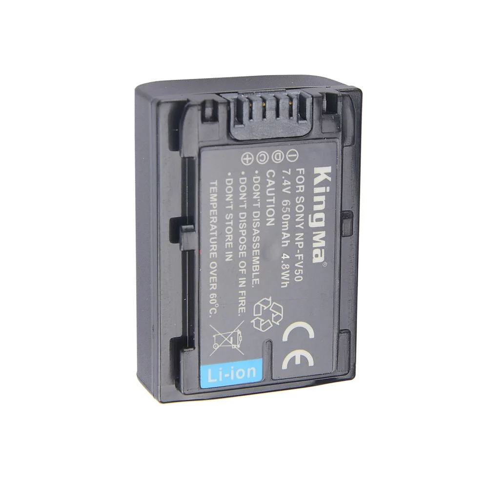 KingMa For Sony NP-FV50 (650mAh) / NP-FV70 (1800mAh) / NP-FV100 ...