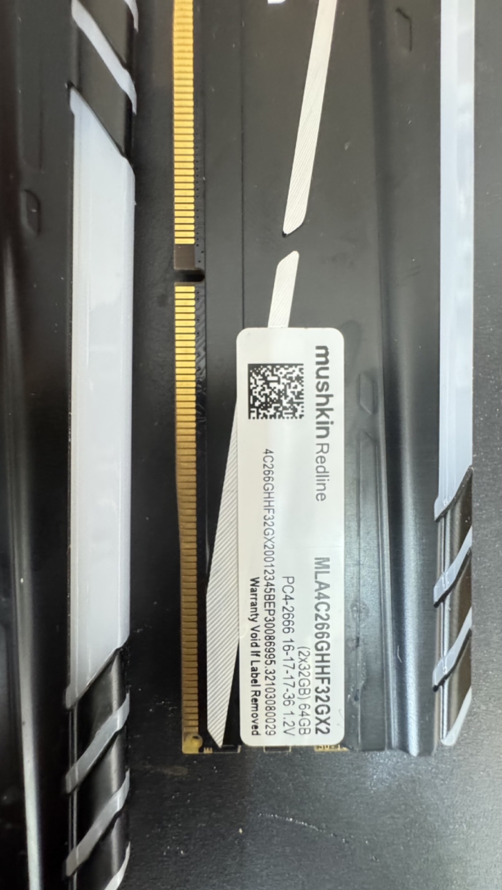 RAM mushkin redline 32x2 64gb มือสอง สภาพสวย ใช้งานปกติ | Shopee Thailand
