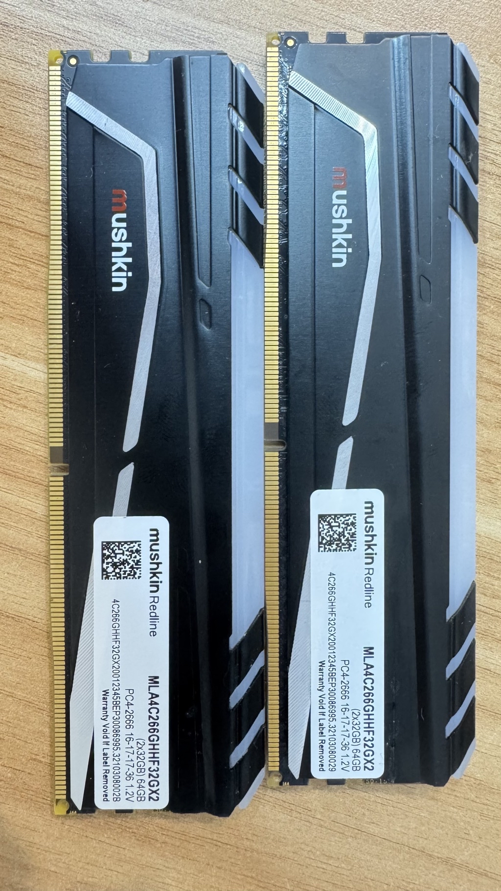 RAM mushkin redline 32x2 64gb มือสอง สภาพสวย ใช้งานปกติ | Shopee Thailand