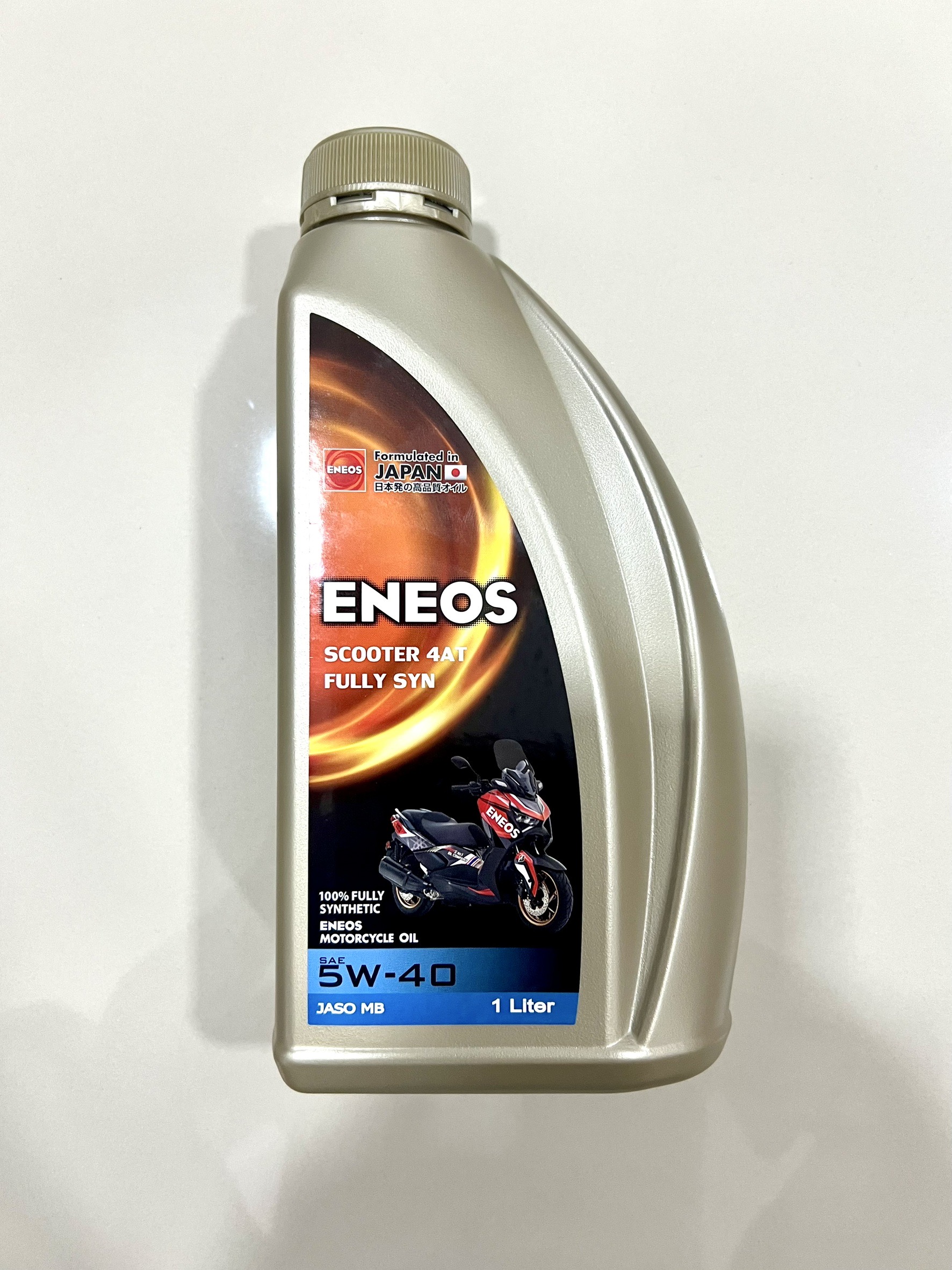 ENEOS SCOOTER 4AT FULLY SYN 5W-40 น้ำมันมอเตอร์ไซด์ สังเคราะห์แท้ 100% ...