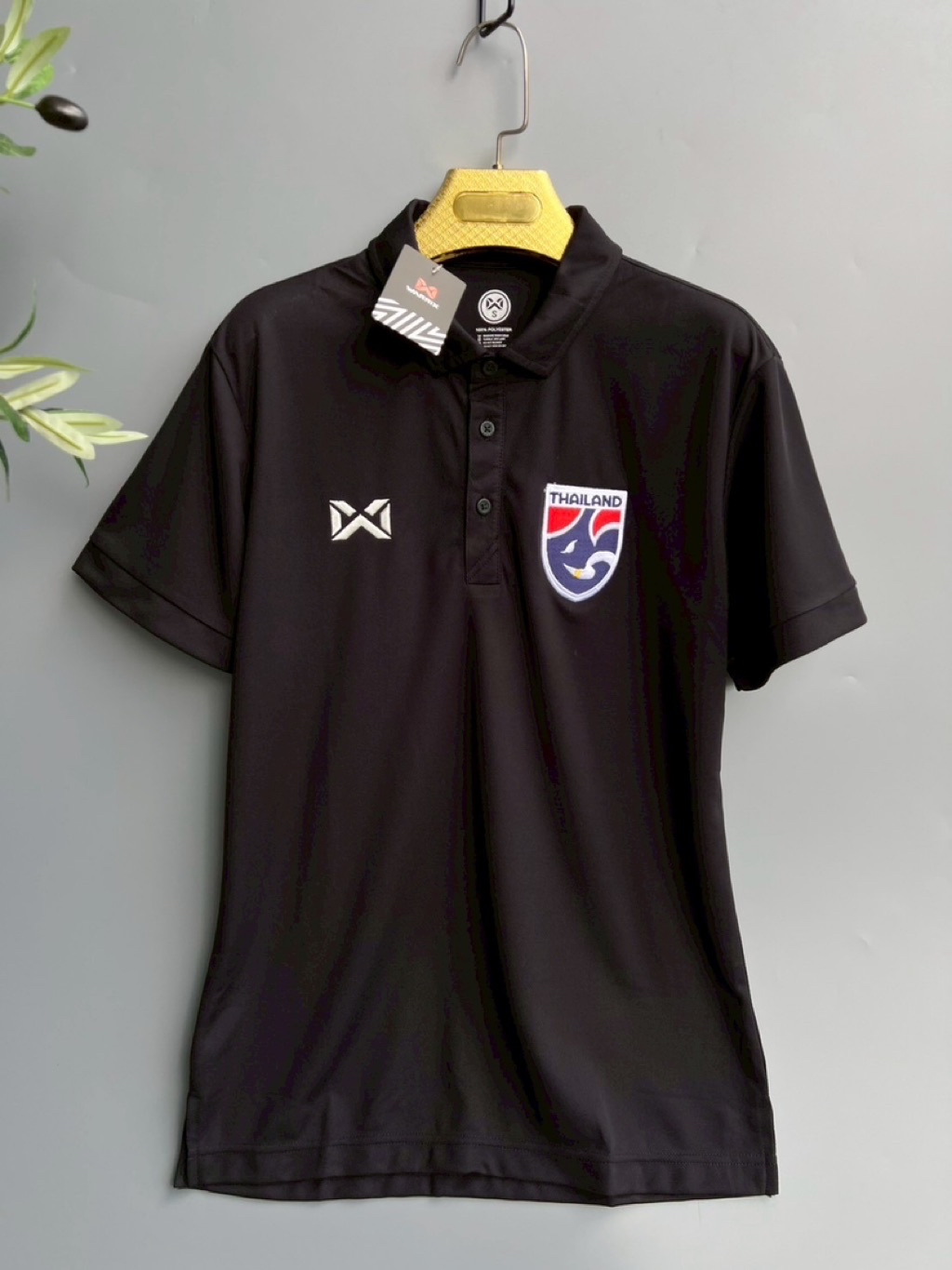 เสื้อโปโล warrix รุ่น linex(ของเเท้) พร้อมงานปักโลโก้ | Shopee Thailand