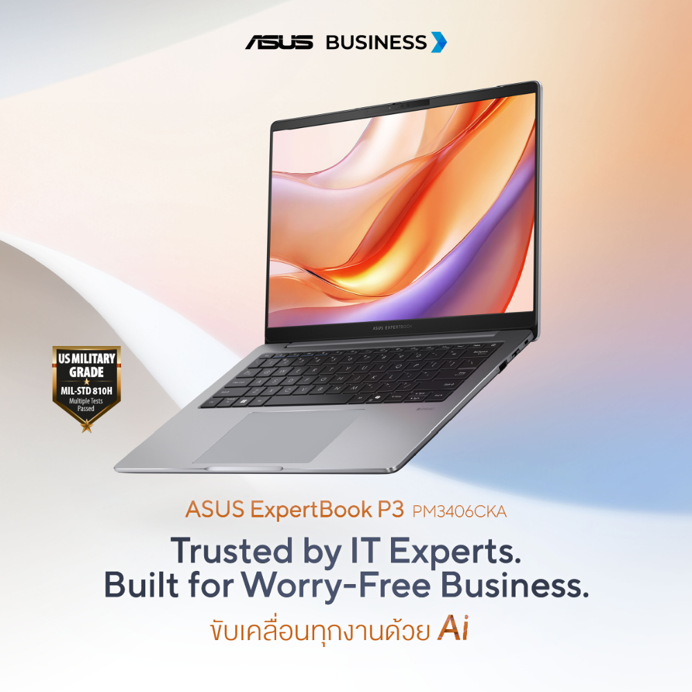 ASUS ExpertBook P3 (PM3406CKA-LY0419WS) 14" WUXGA (1920x1200), AMD ...
