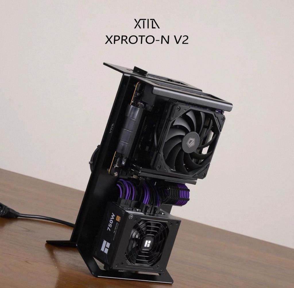 XTIA XPROTO N V2 ITX ( CASE ITX ) | Shopee Thailand