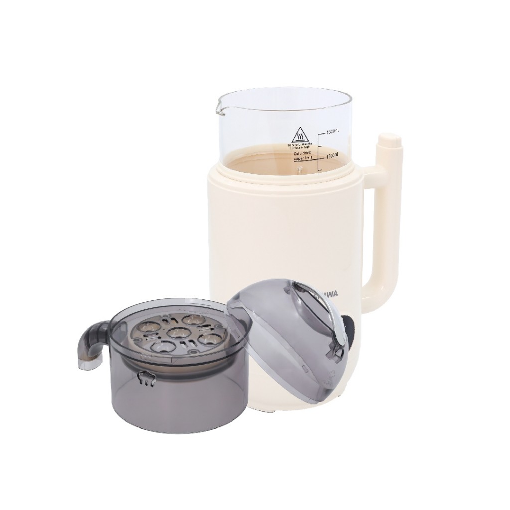 Kashiwa เครื่องปั่นน้ำธัญพืช นมถั่วเหลือง รุ่น BL-008 มี 8 ใบมีด ขนาด 1.5 ลิตร กำลังไฟ 800 วัตต์ ...