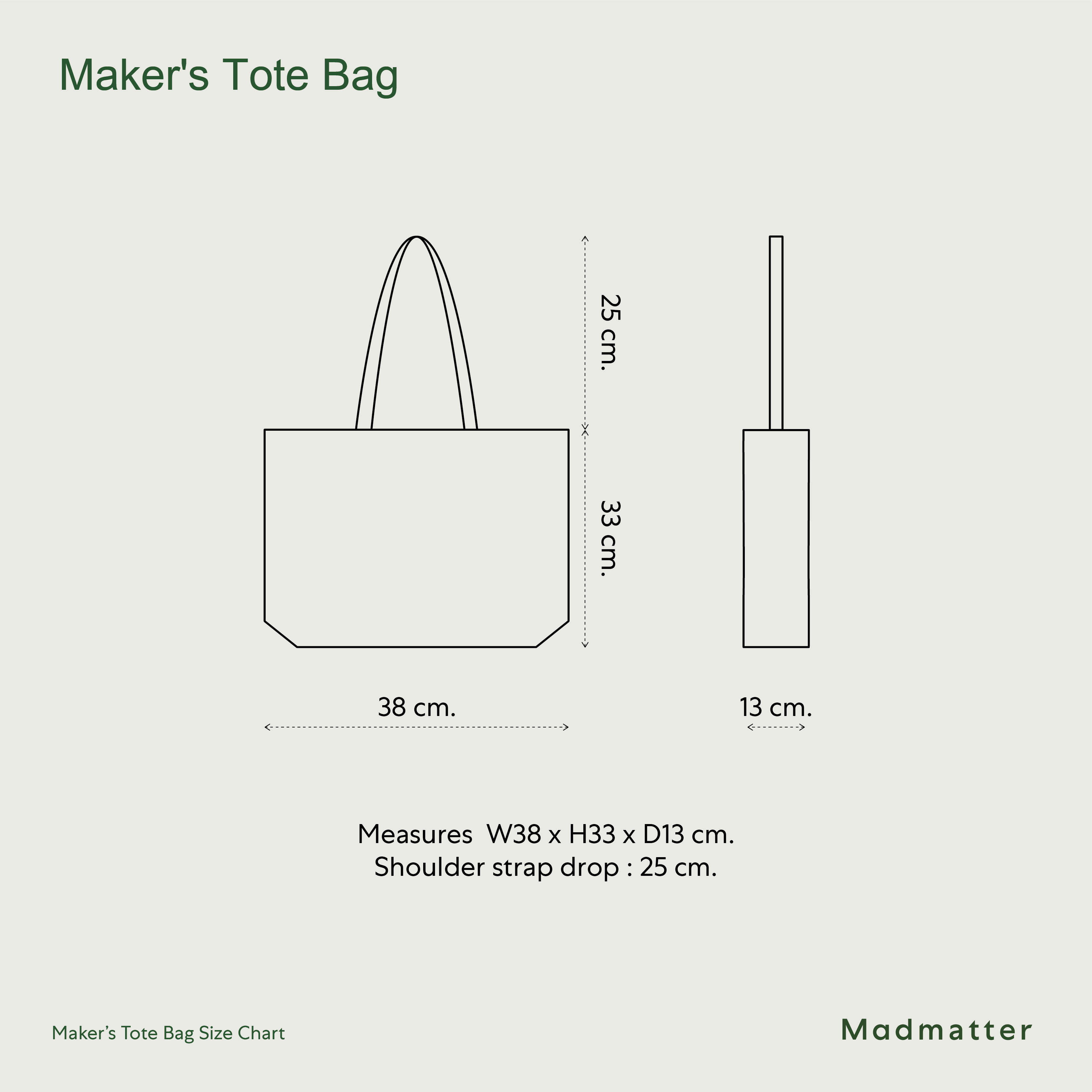 Madmatter / Flo Maker's Tote Bag กระเป๋าผ้า | Shopee Thailand