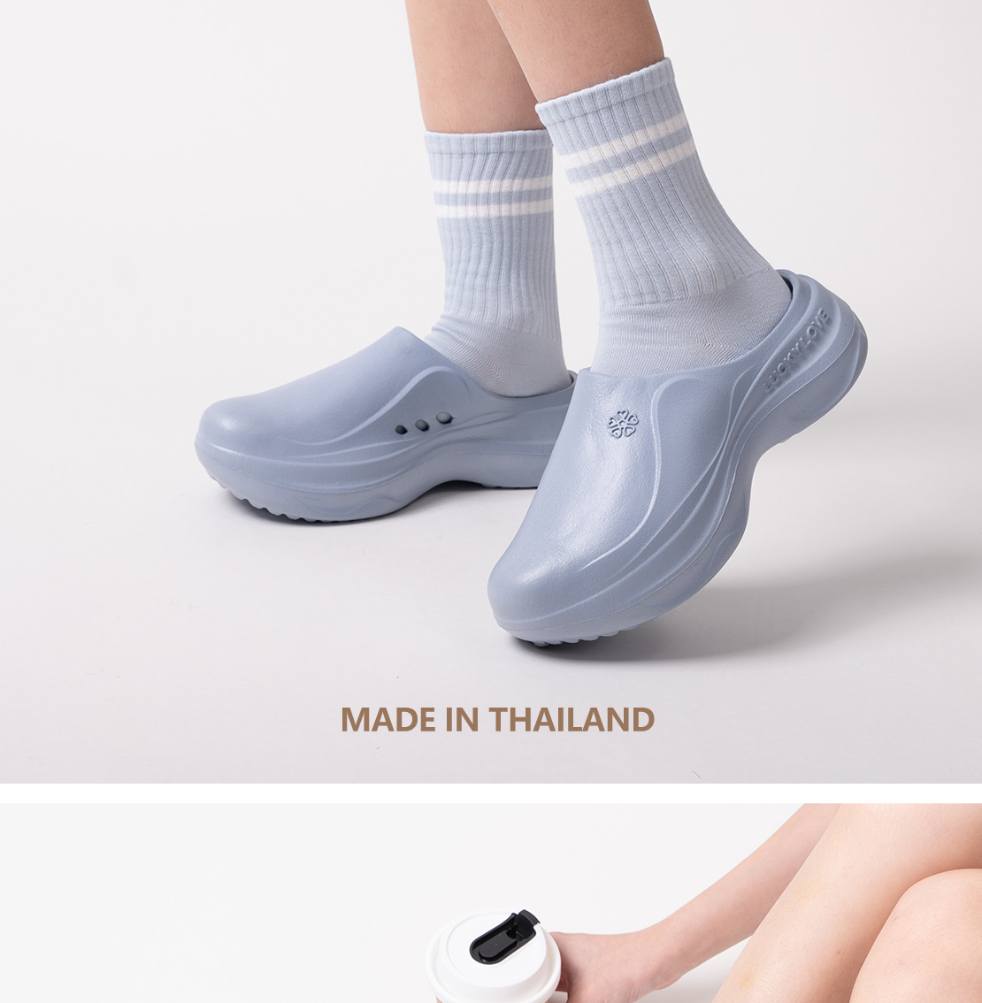 【พื้นหนา 3CM】รองเท้าแตะ EVA สุดนุ่ม กันลื่น ทนทาน | LuckyLove รองเท้า ...